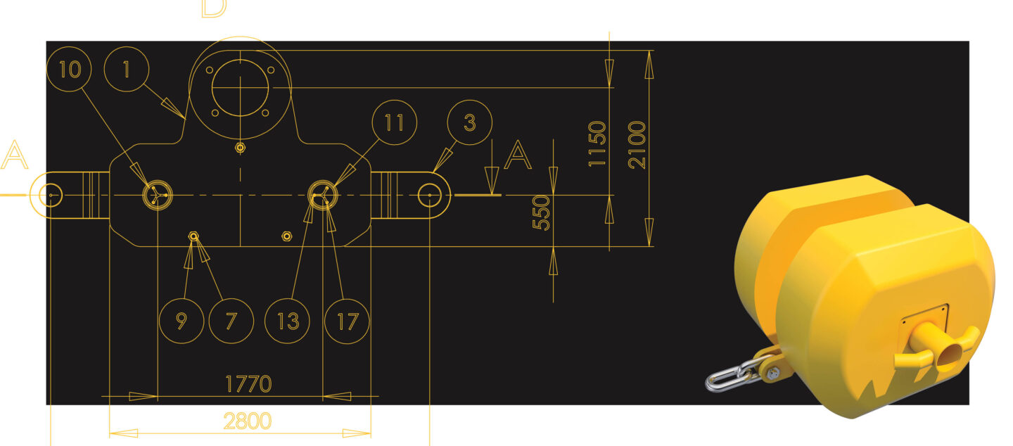 MOORLINK M-LINKS WITH BUOYANCY - Delmar Systems