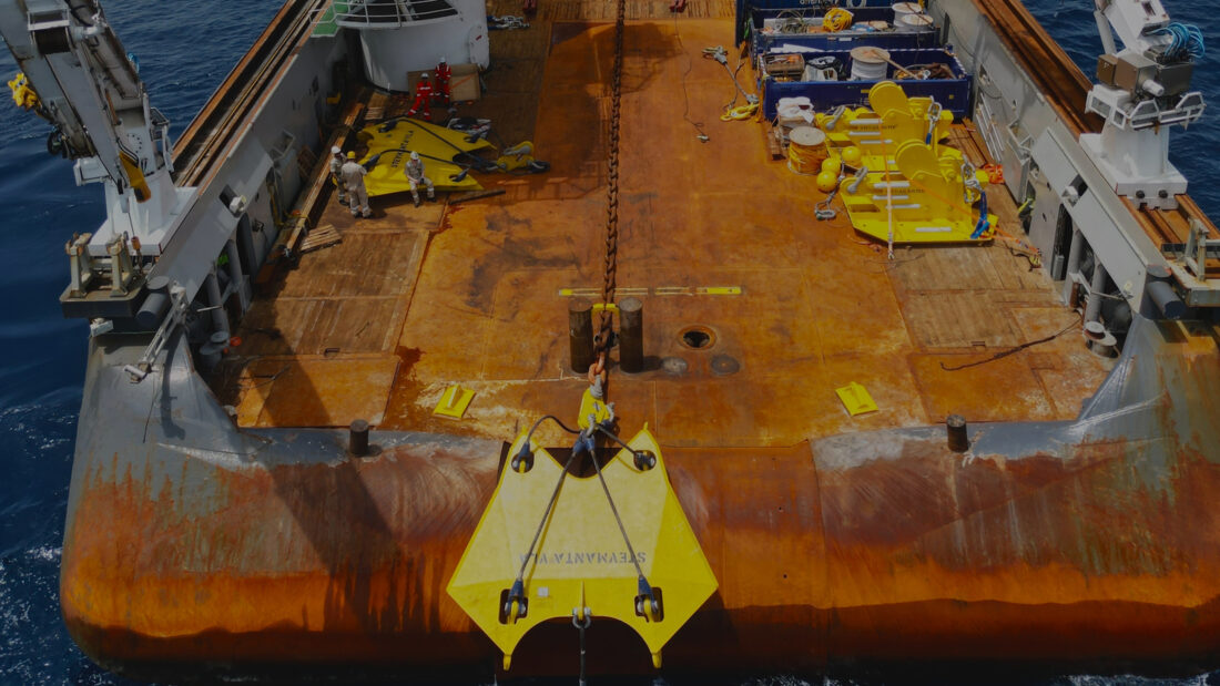 Permanent deepwater mooring and in-line tensioning - Delmar Systems
